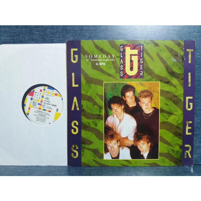 GLASS TIGER SOMEDAY MAXI LP