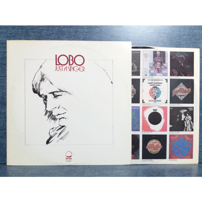 LOBO JUST A SINGER MUSIC LP