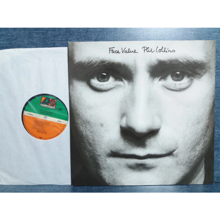 PHIL COLLINS FACE VALUE MUSIC LP