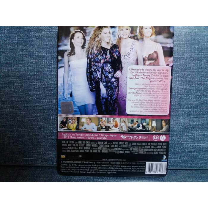 Sex And The City Dvd Fİlm Metal Kutu
