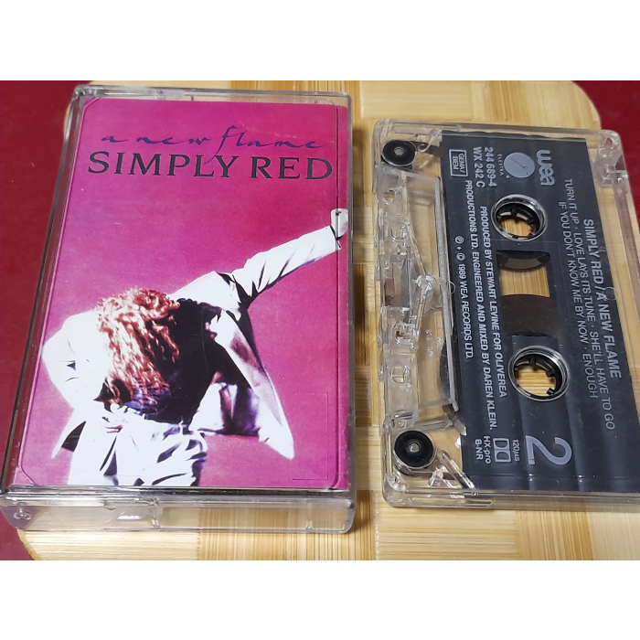 SIMPLY RED A NEW FLAME MÜZİK KASET