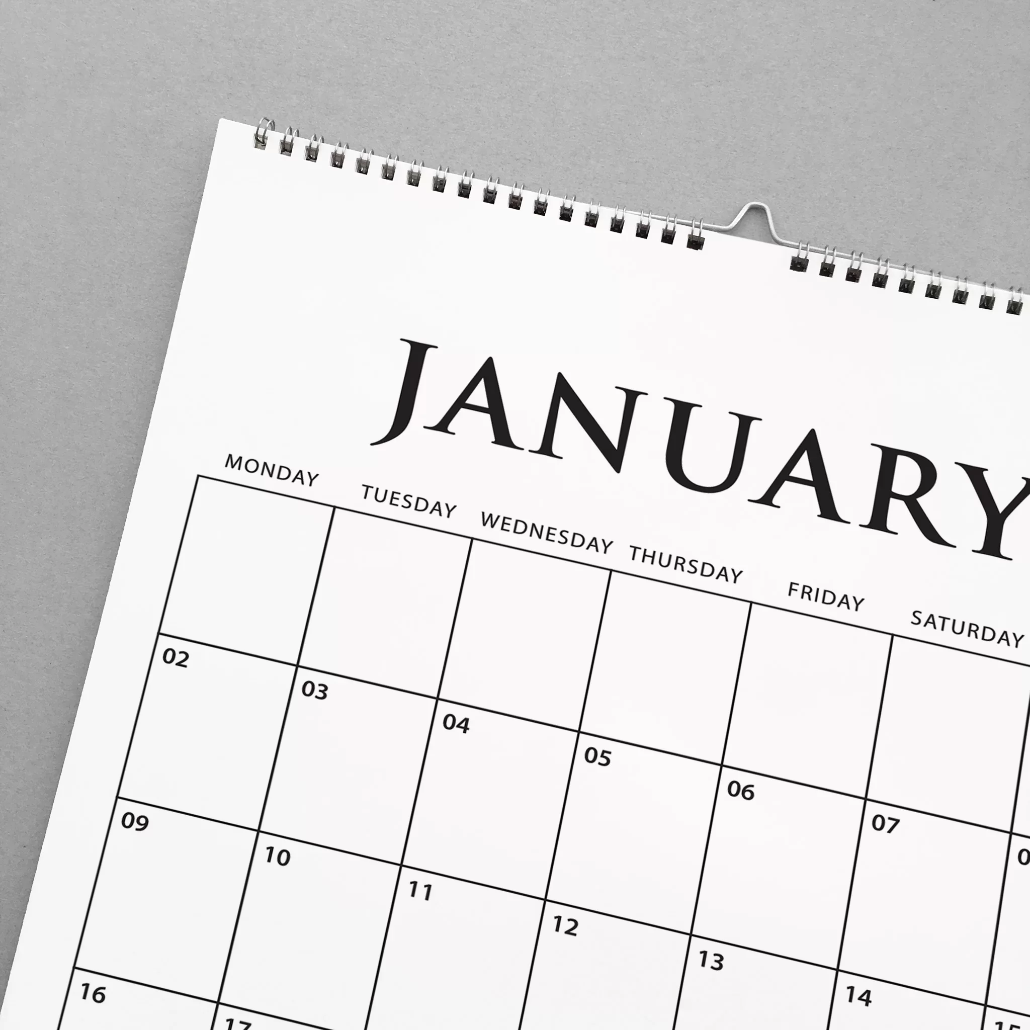 2025 Aylık Planlama Duvar Takvimi, Aylık Planlayıcı Takvim, Üstüne ...