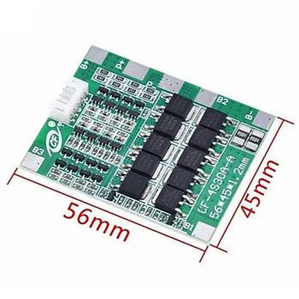 Li-ion 4S 30A Balanslı BMS | OEM | BMS Çeşitleri | Güvenilir Performans.