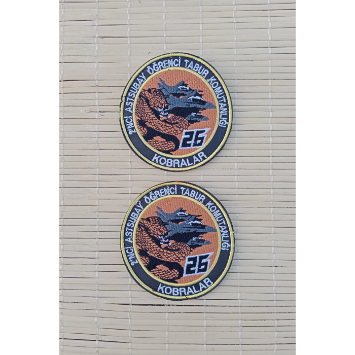 2.ci astsubay ogrenci tabur komutanligi kobralar 25 arma pec patch
