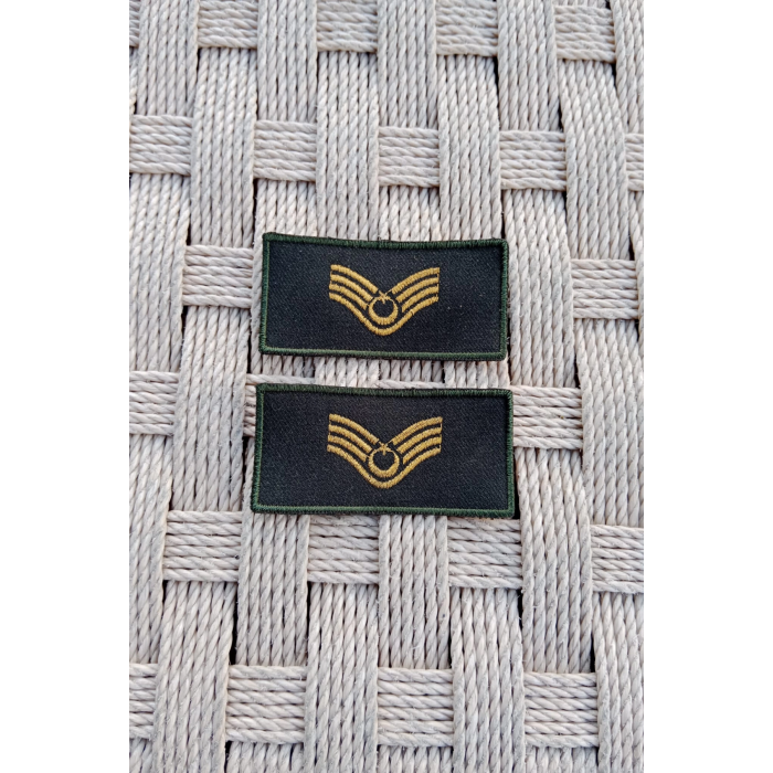 kara kuvvetleri astsubay ustcavus nakis mini karargah rutbesi