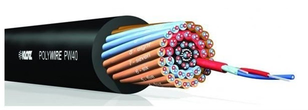 Klotz PW08X 8x0,22 mm. 8 kanal Multicore Kablo