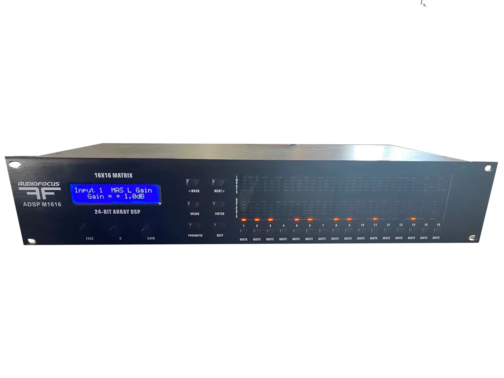 Audiofocus ADSP M1616 16x16 Audio Matrix Processor