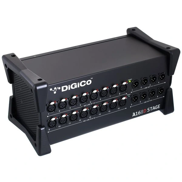 Digico A168D Stage Dante I/O Dante Stagebox