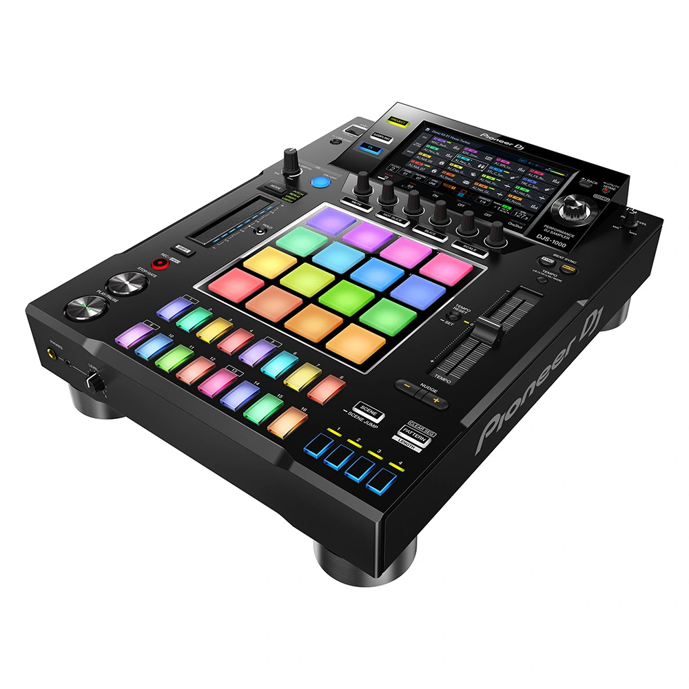 Pioneer DJ DJS-1000 16 Track DJ Sampler Black 7" Touch Screen USB Pro ...