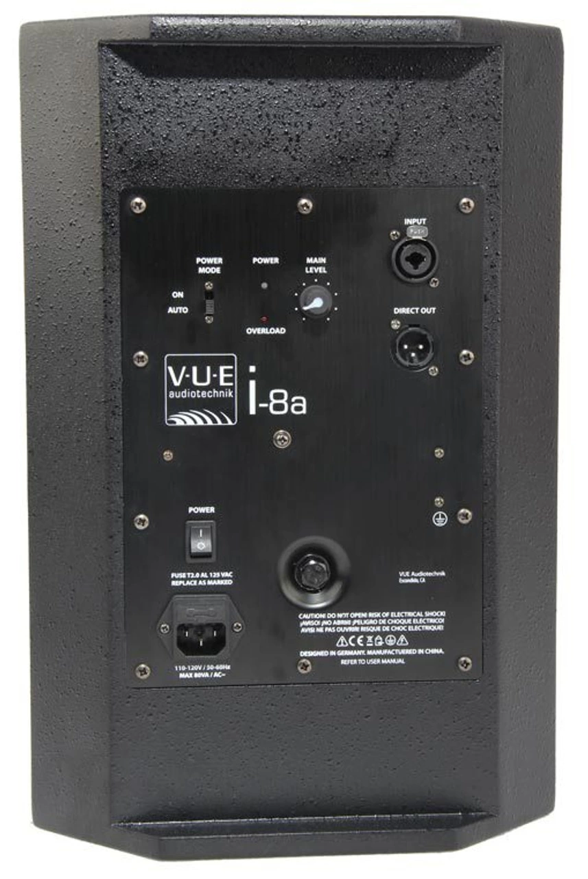 VUE audiotechnik i-8a Aktif Monitör Hoparlör 8" 111-dB