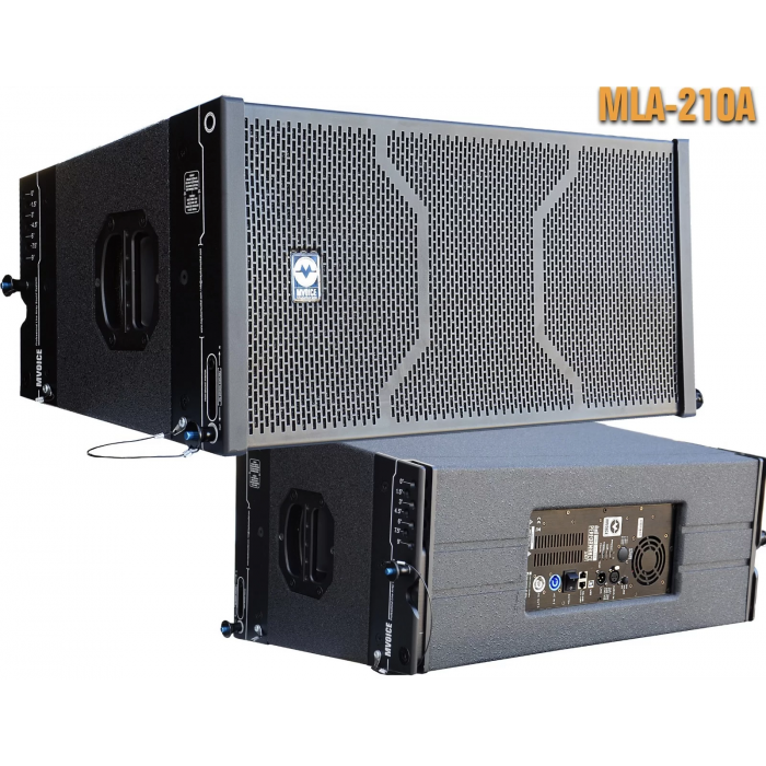 M-Voice MLA-210A Aktif Line Array Hoparlor 2x10” 2x1" 1400W