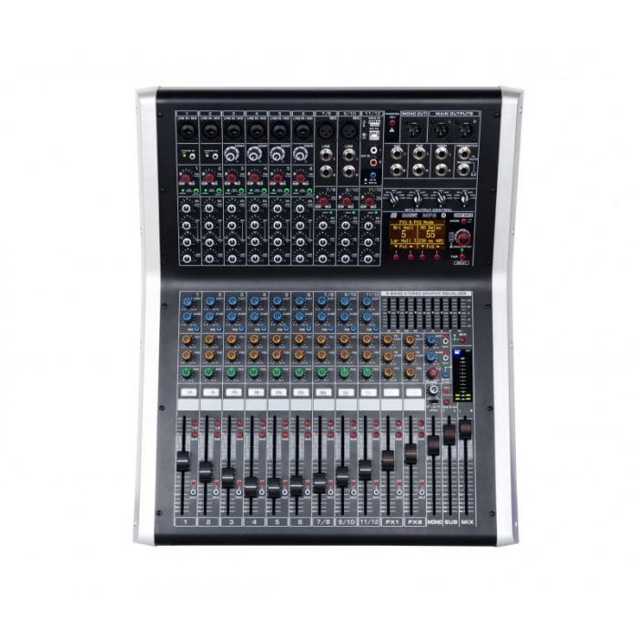 Wöller WDX-12PRO | 12 Kanal Ses Mikseri, 2x99 Çift efektli USB/Bluetooth