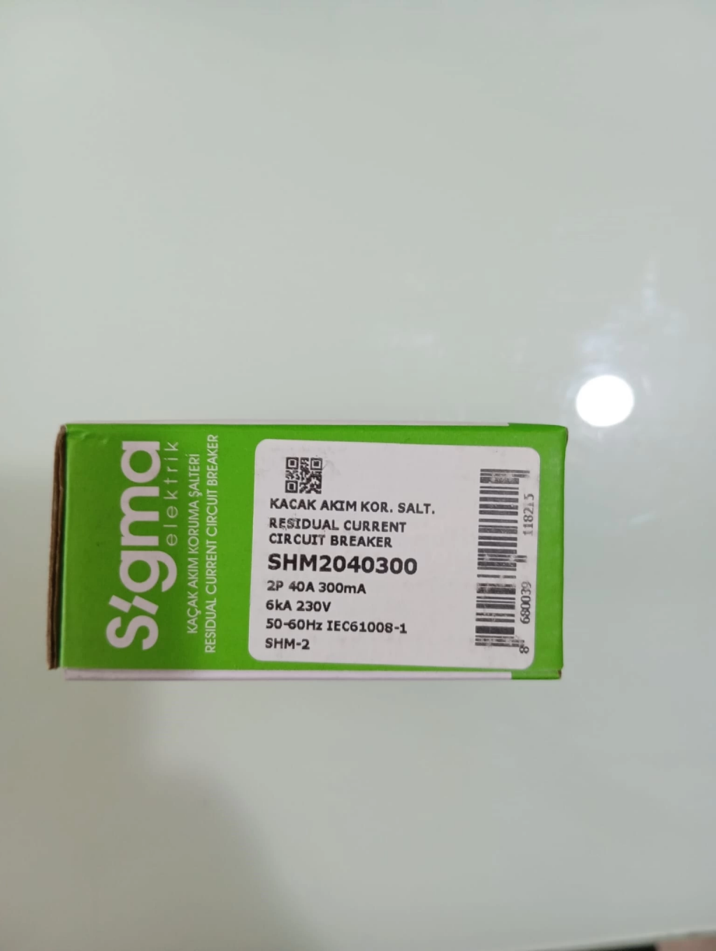 SİGMA 2P 40 300 MA YANGIN KORUMA RÖLESİ