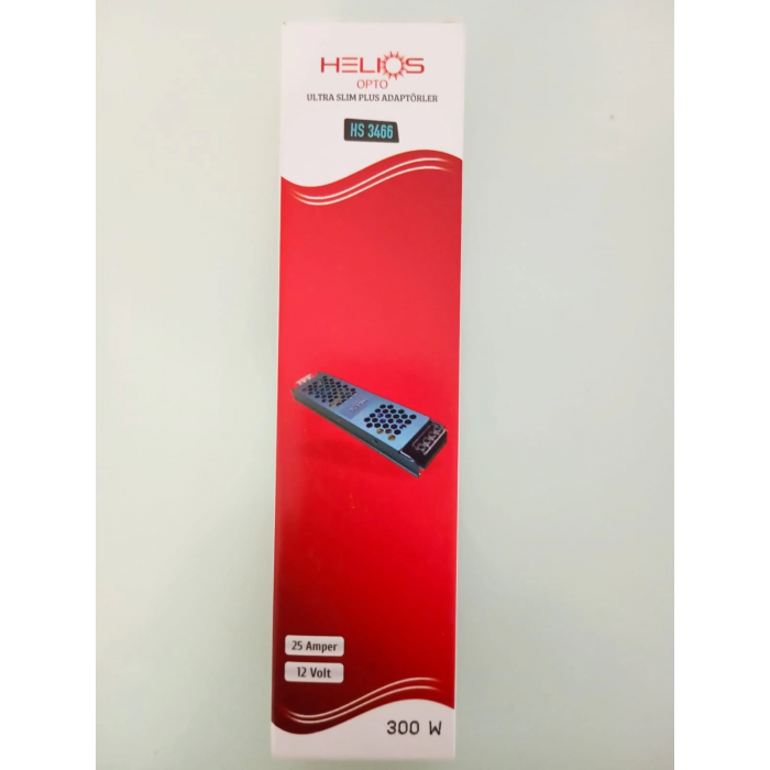 HELİOS 12 VOLT 25 AMPER 300 W LED TRAFOSU