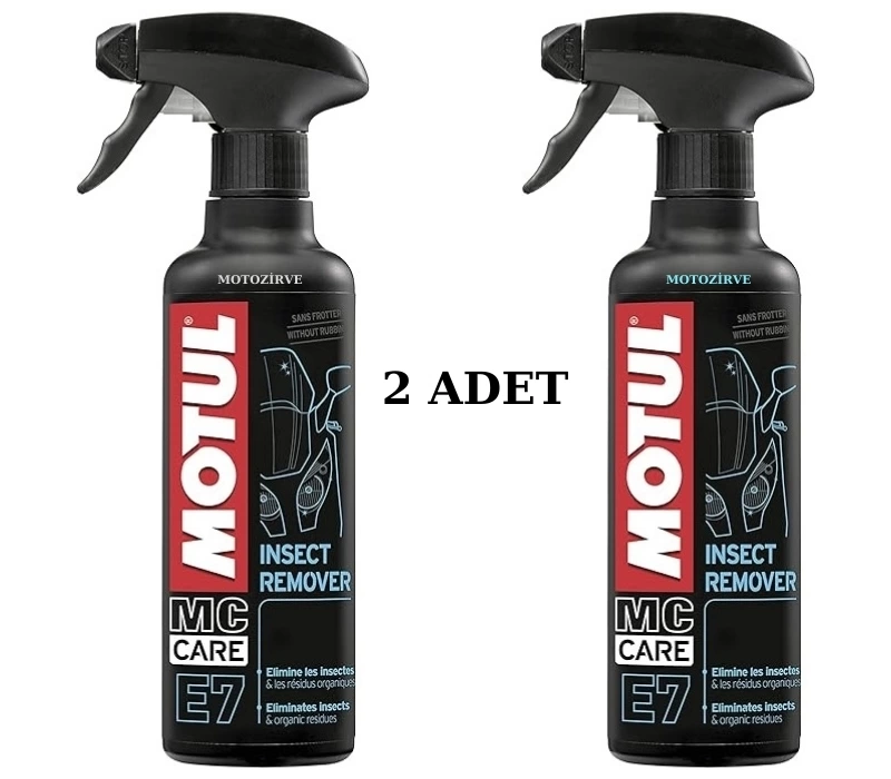 Motul E7 Sinek ve Böcek Temizleyici 400 ml (2 Adet)