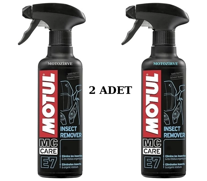 Motul E7 Sinek ve Böcek Temizleyici 400 ml (2 Adet)