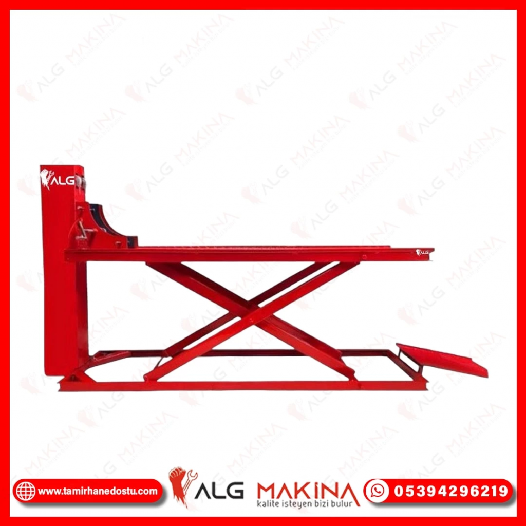 MOTORSİKLET LİFTİ,MEKANİK MOTORSİKLET LİFTİ,500 KG MOTORSİKLET LİFTİ