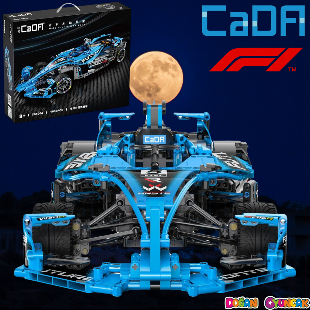 CADA FORMULA E Yarış Arabası Lego - Lego Setleri - CADA Mini Lego - F1 ...
