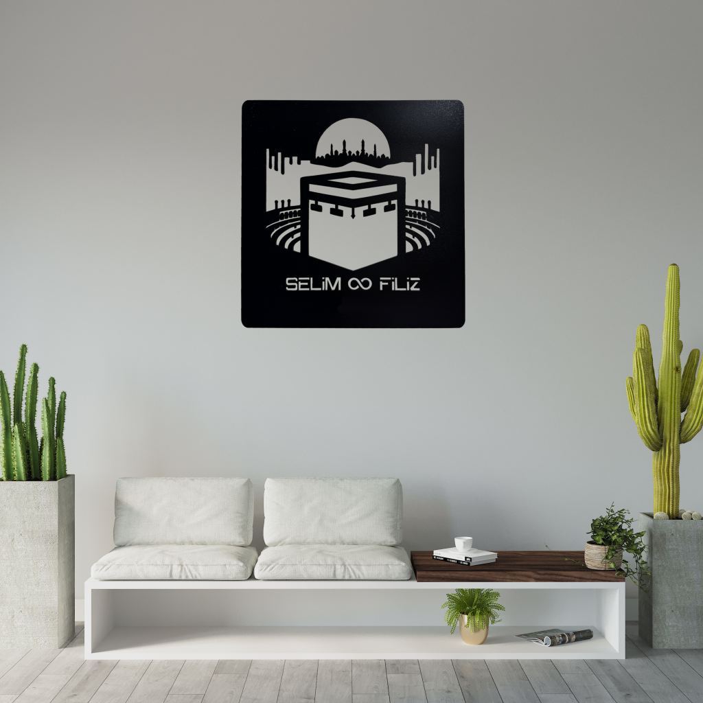 İsminize Özel Kabe Led Işıklı Tablo