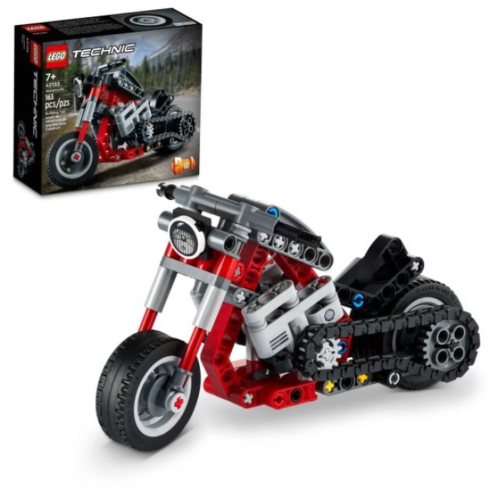 LEGO Technic Motosikletten Maceraya Bisiklet Yapı Seti 42132
