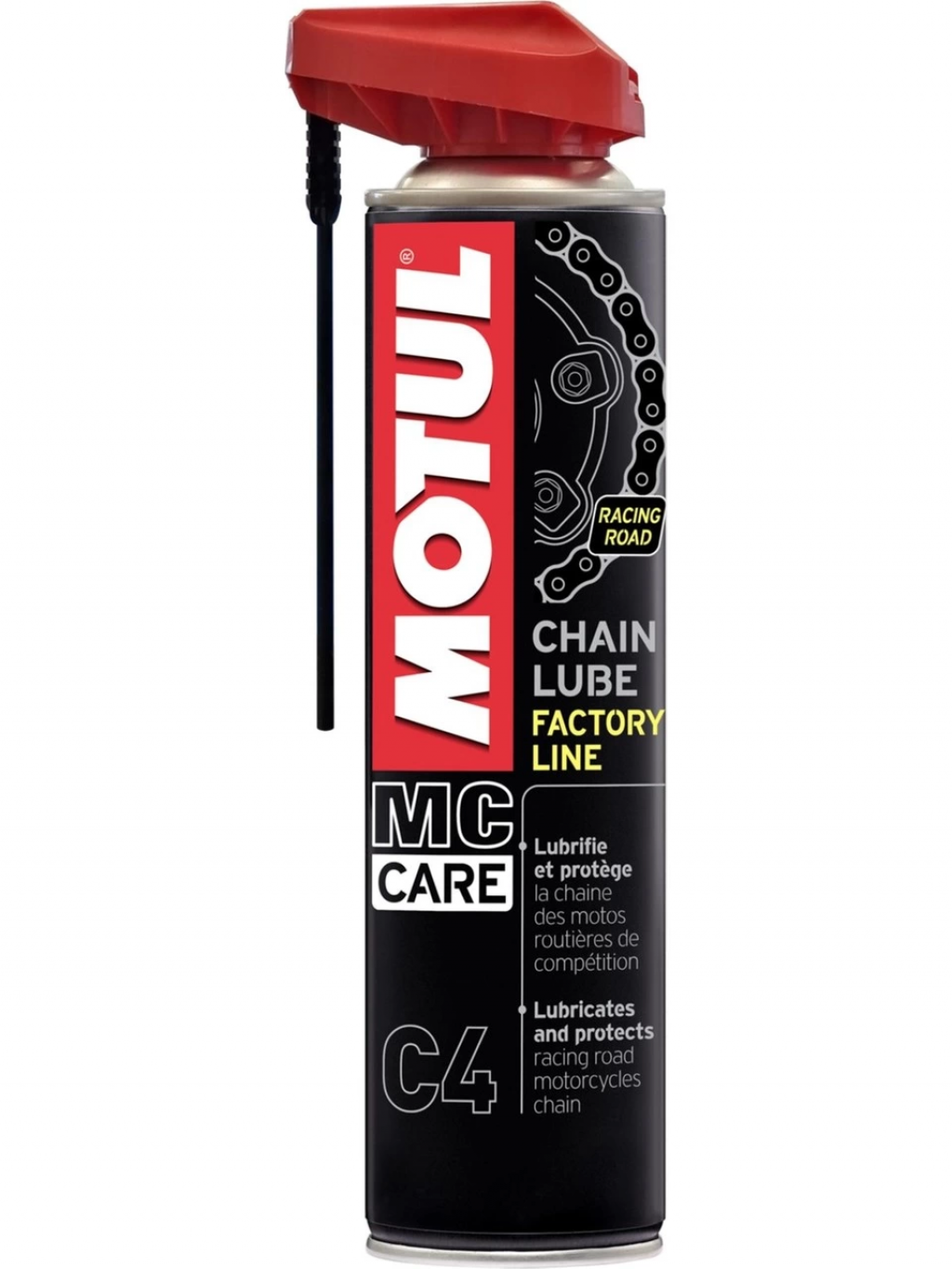 Motul C4 Chain Lube FL 400ml - Yüksek Performanslı Zincir Yağı (12'li ...