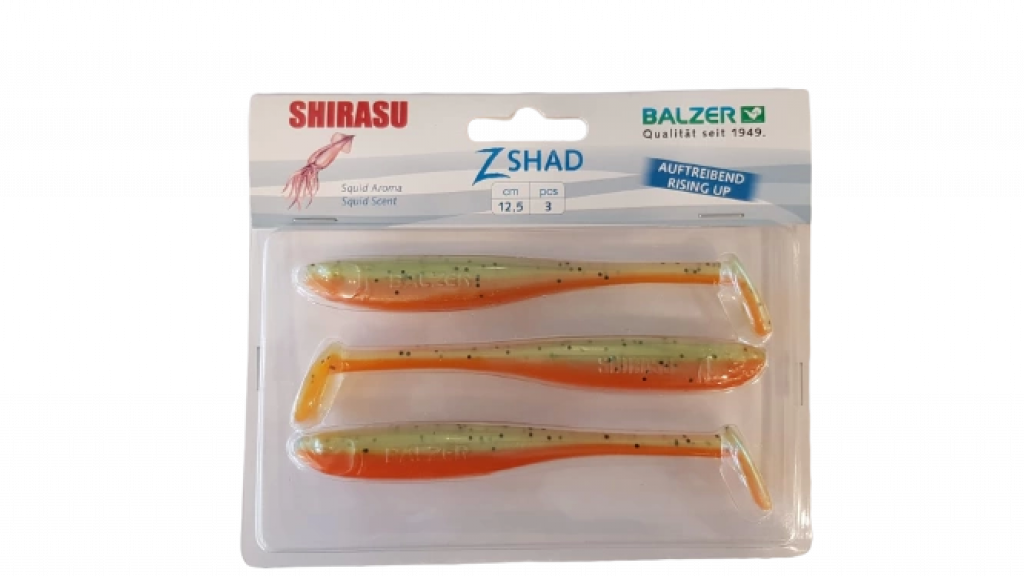 Balzer 13694 Shirasu Z Sad 12.5cm Kalamar Kokulu Silikon Yem 3'lü Set 307