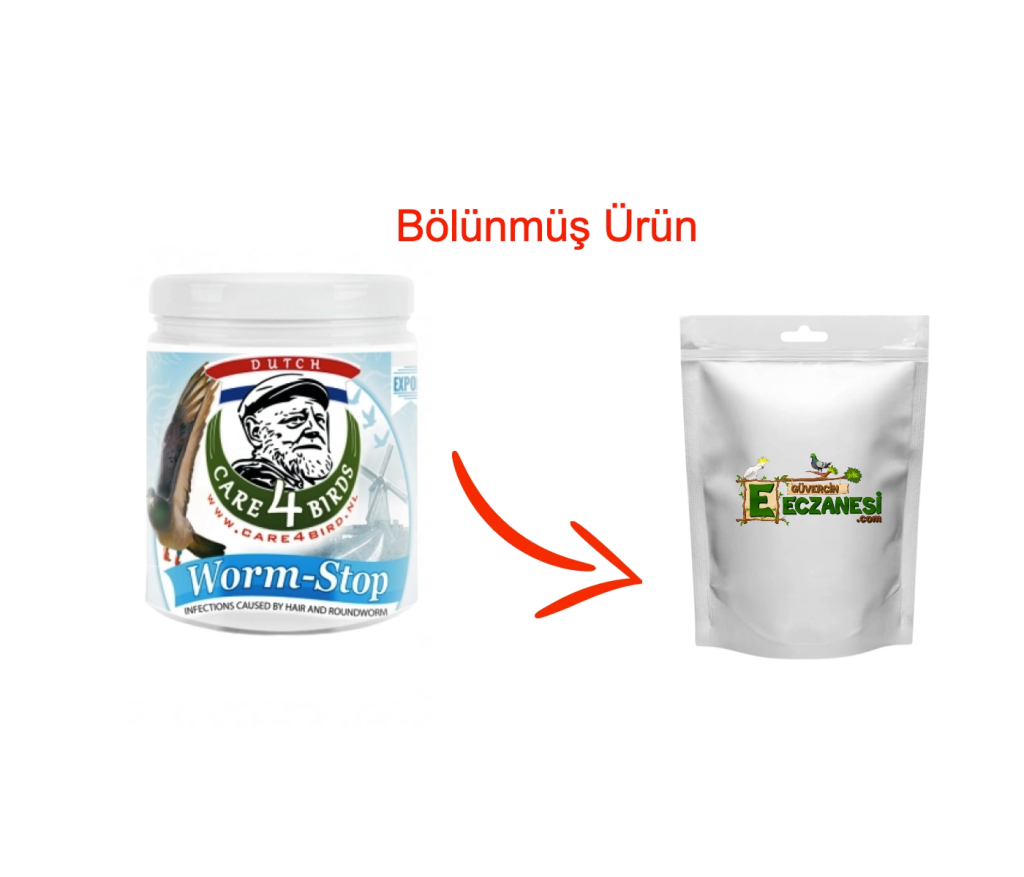 Worm Stop 25 gr bölünmüş