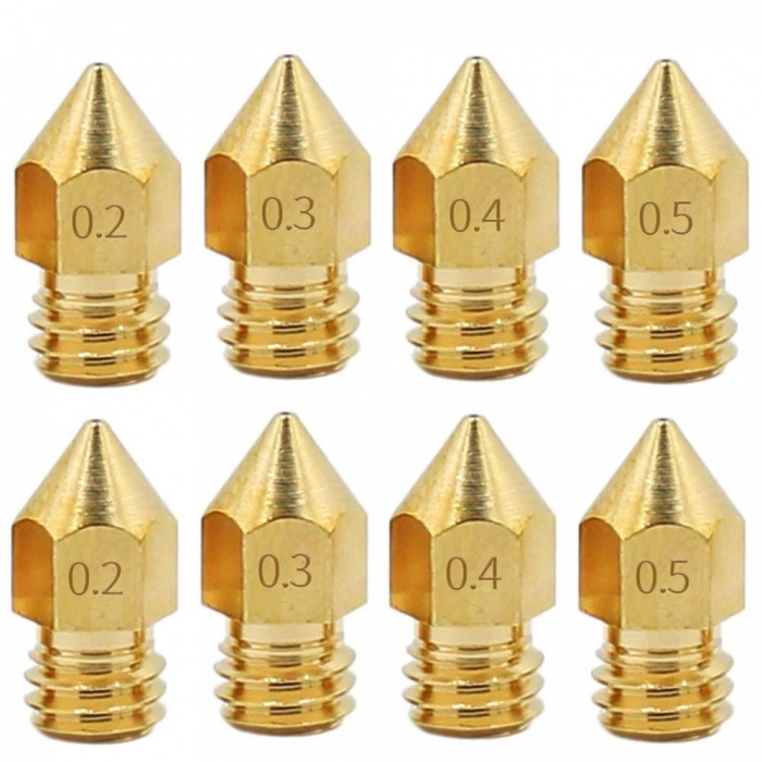 Ender 3 Mk8 Nozzle Çeşitleri - Yüksek Kaliteli, Dayanıklı ve Farklı Çap ...