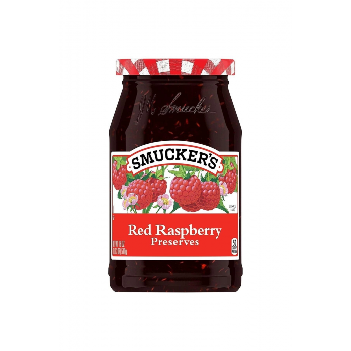 Smucker's Red Raspberry Preserves 510 Gr.
