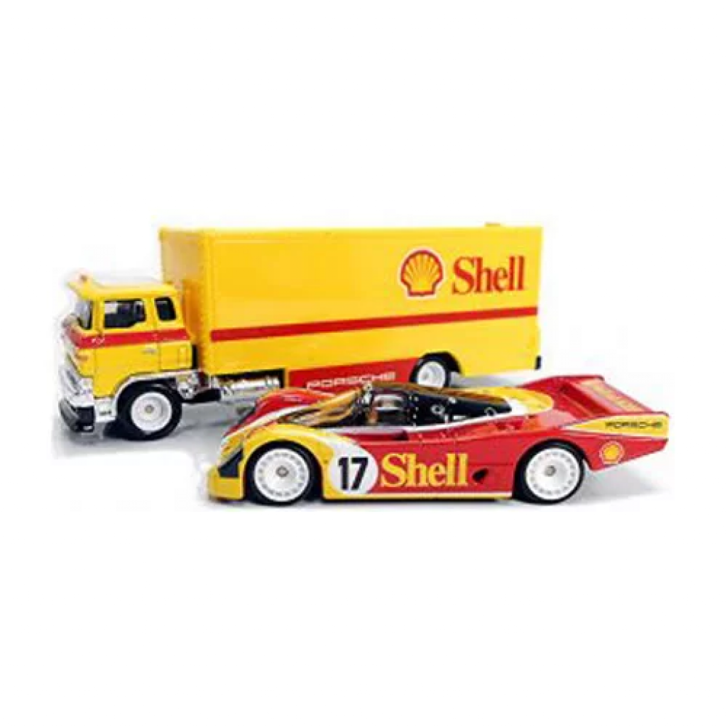Hot Wheels Porsche 962 Sakura Sprinter- Team Transport Premium