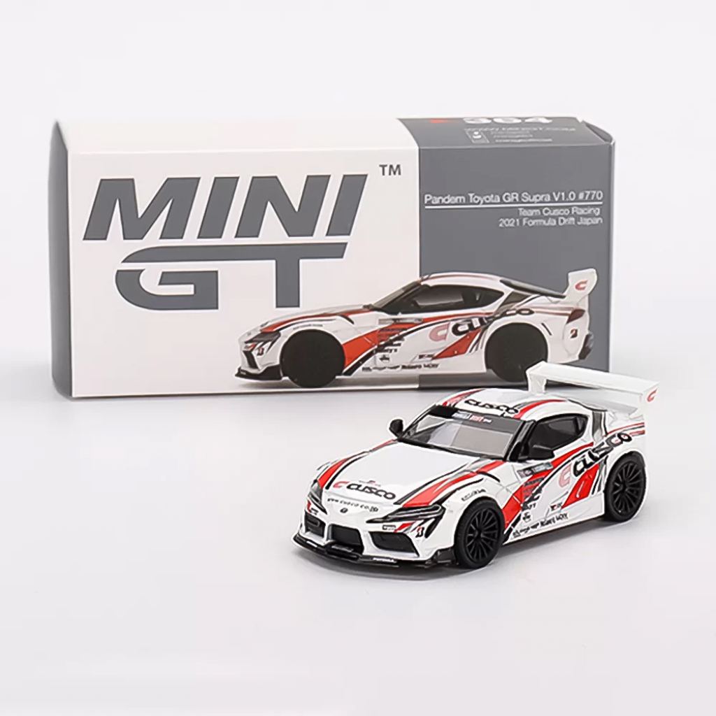 Mini GT Pandem Toyota GR Supra V1.0 #770 Team Cusco Racing 2021 Formula ...