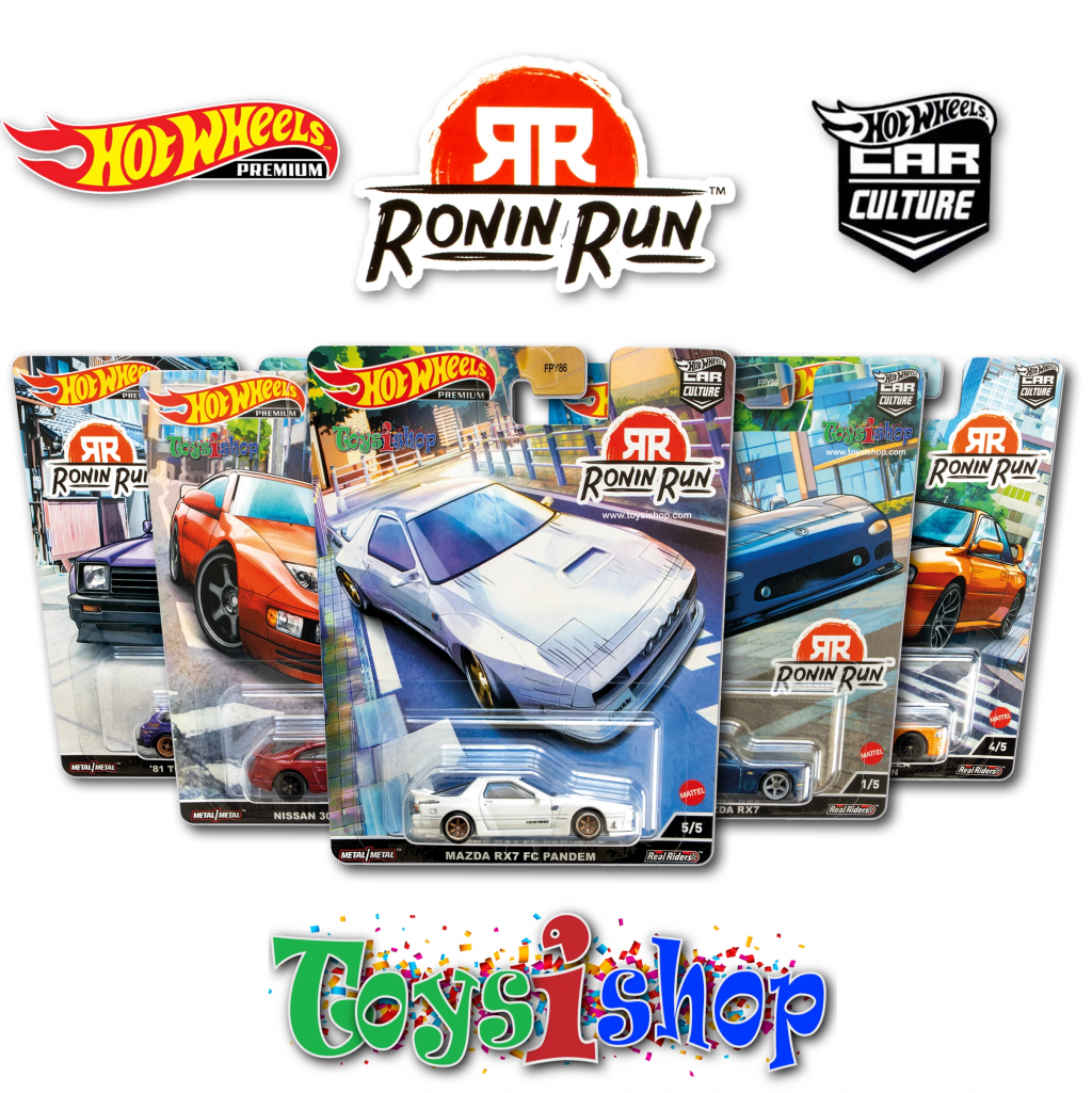 Hot Wheels Premium Car Culture "Ronin Run" 5 Araçlık Set