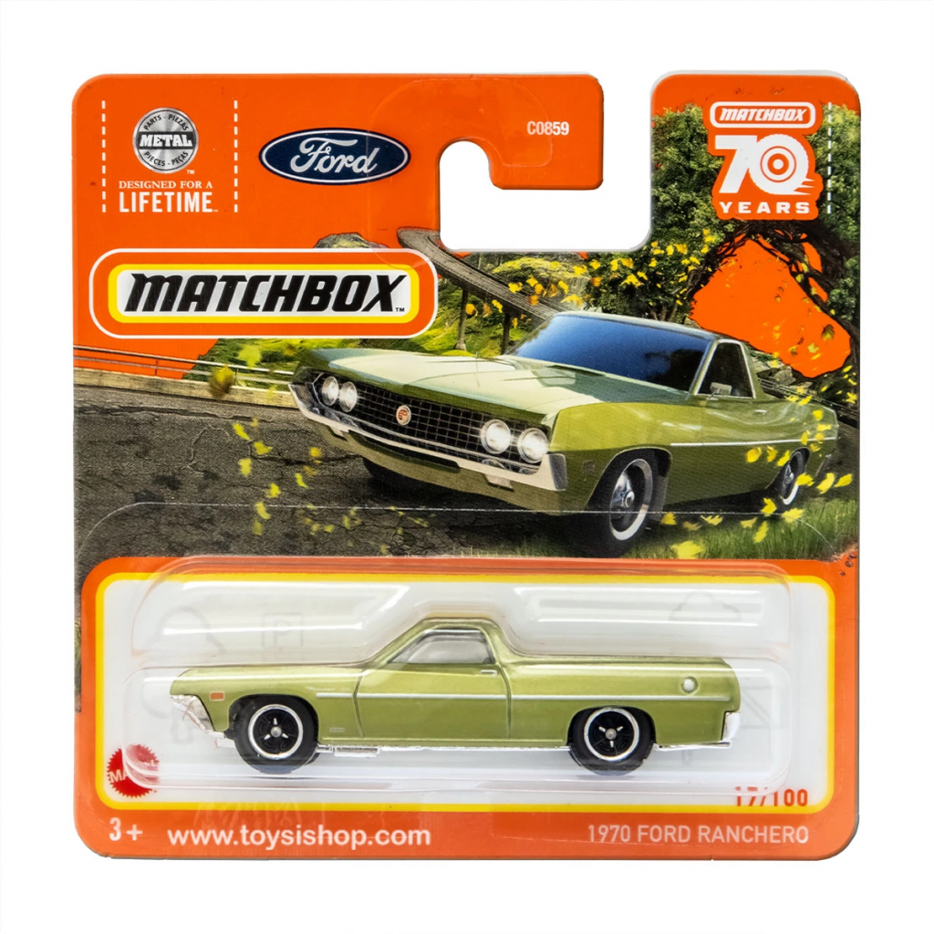 Matchbox 1970 Ford Ranchero - 70. Yıl Özel Seri - 17/100