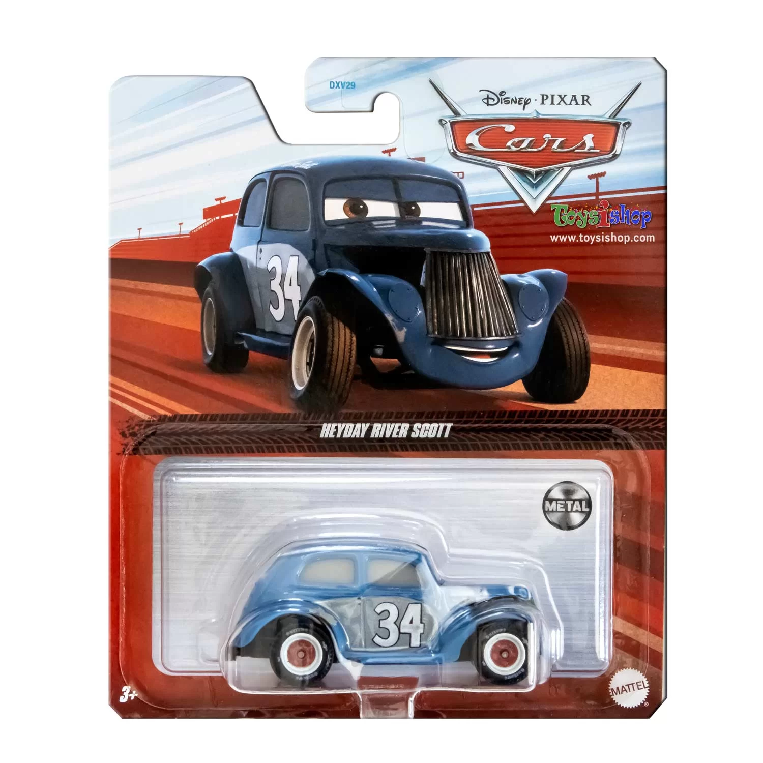 Disney Pixar Cars - Heyday River Scott