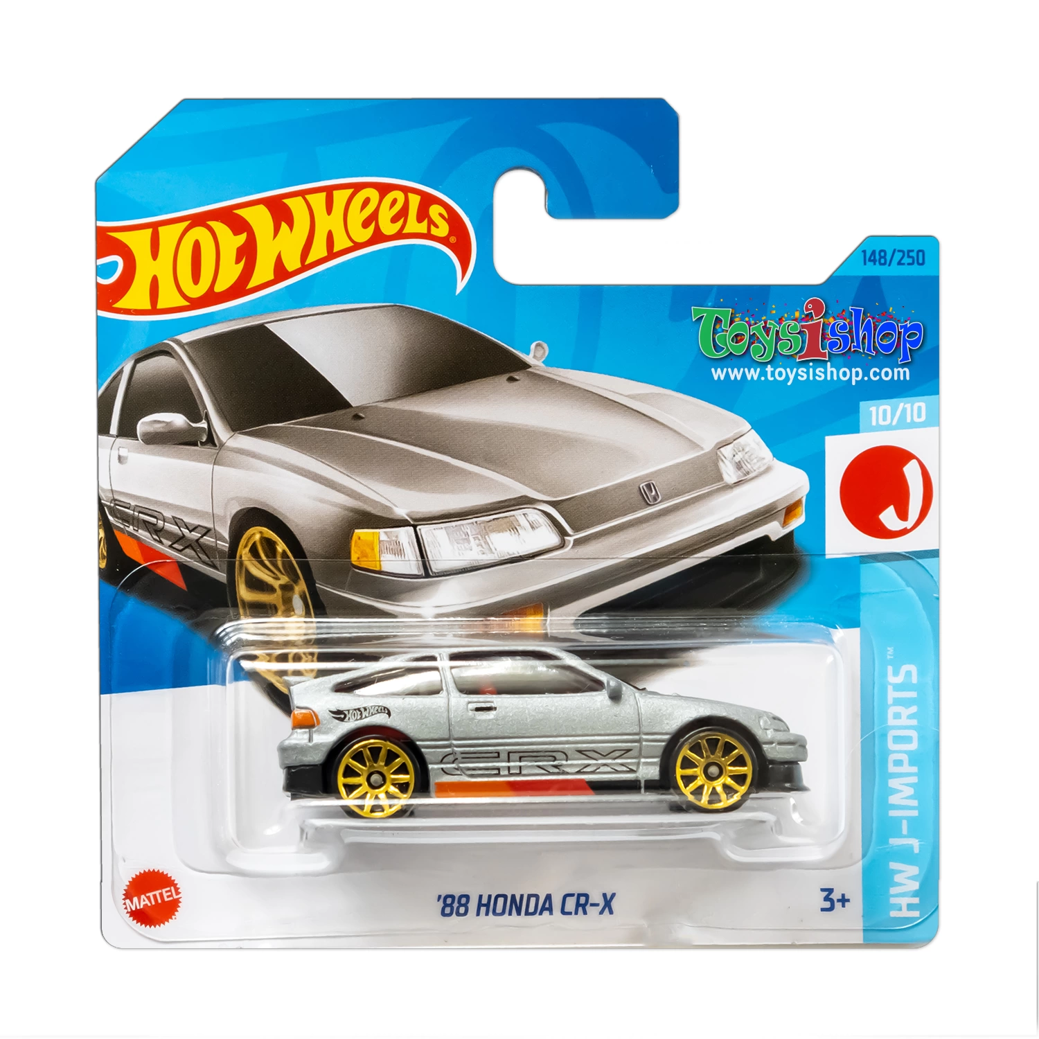 Hot Wheels - 88 Honda CR-X - HW J-Imports - 148