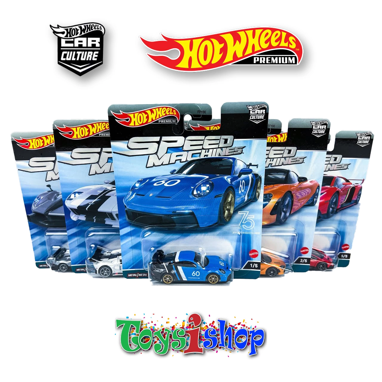 Hot Wheels Premium Car Culture Speed Machine - HKC44