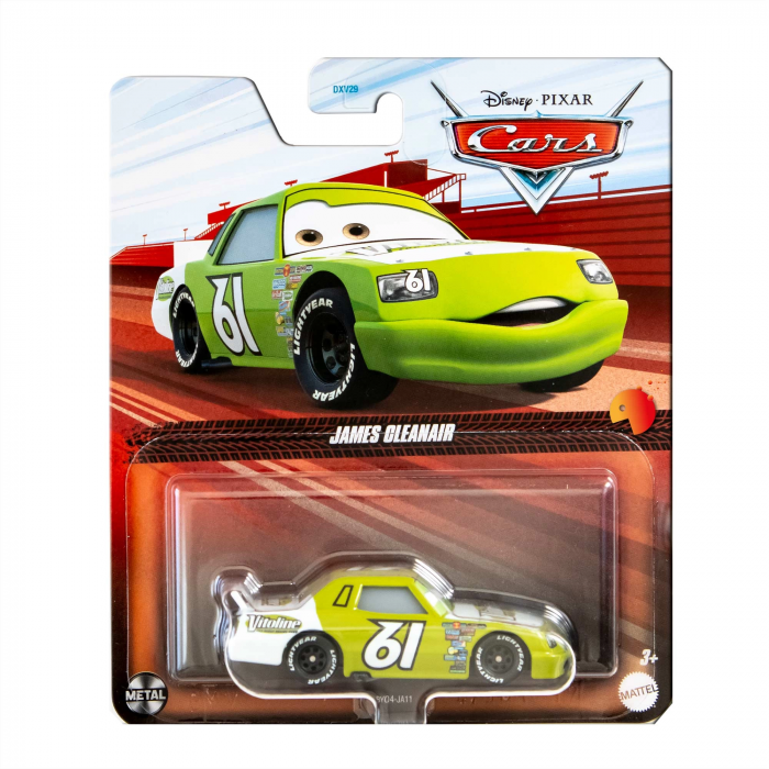 Pixar Cars - James Cleanair , DXV29-GBY04