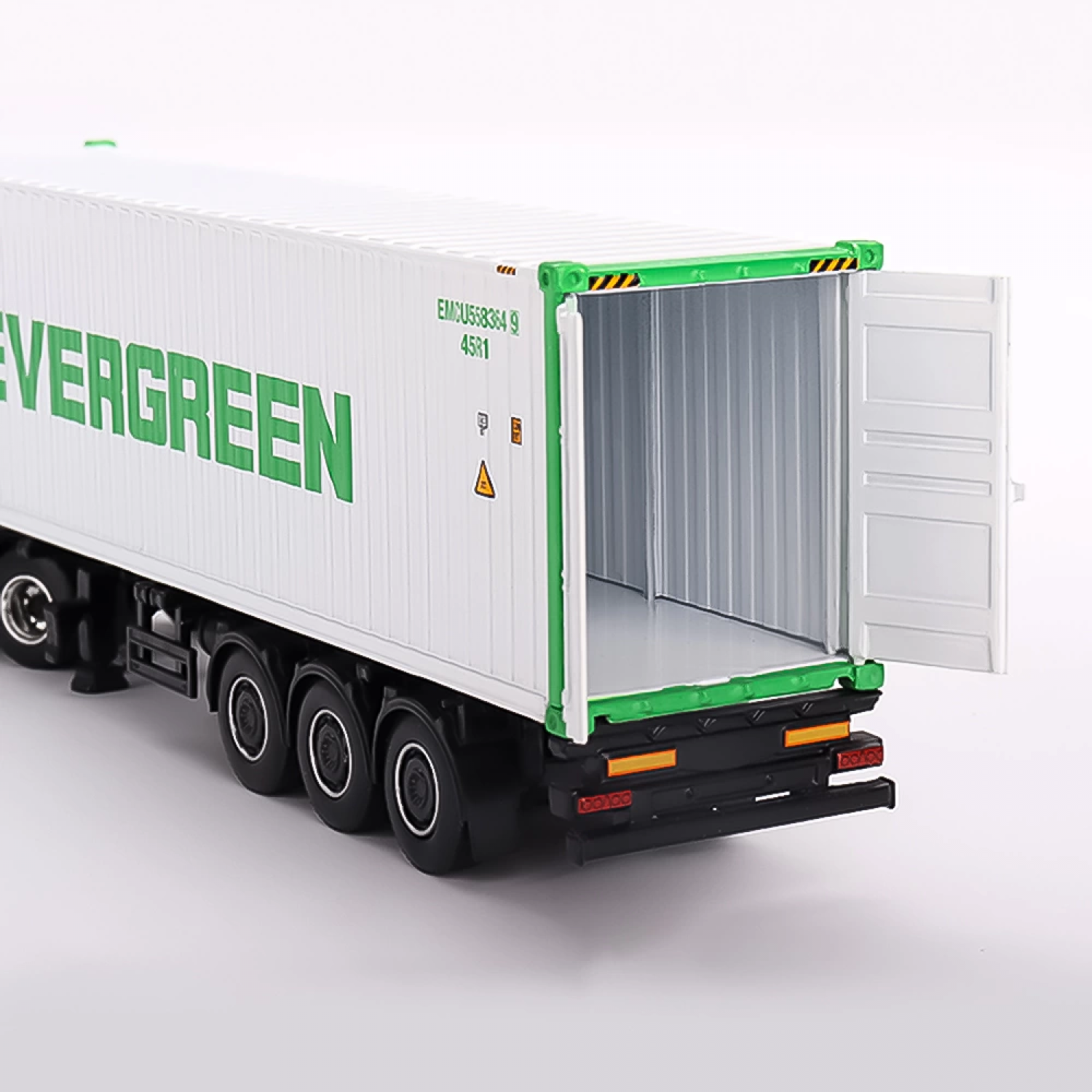 MINI GT: 1/64 Western Star 49X Blue w/ 40' Reefer Container "EVERGREEN"