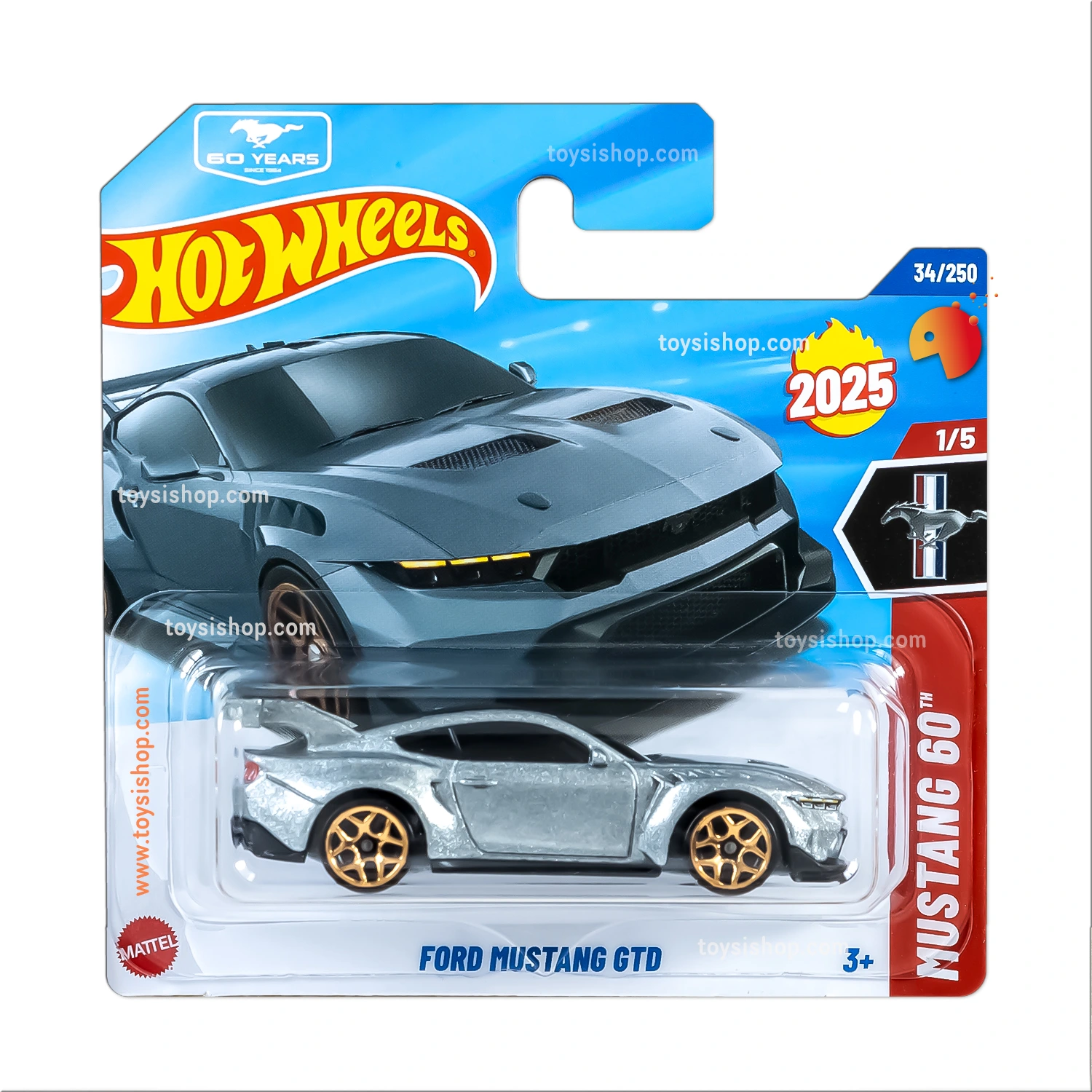 Hot Wheels Ford Mustang GTD - Mustang Go - 34