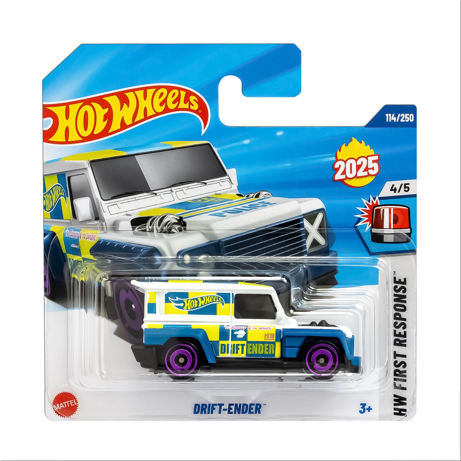 Hot Wheels Tekli Arabalar Drift-Ender - HW First Response - 114