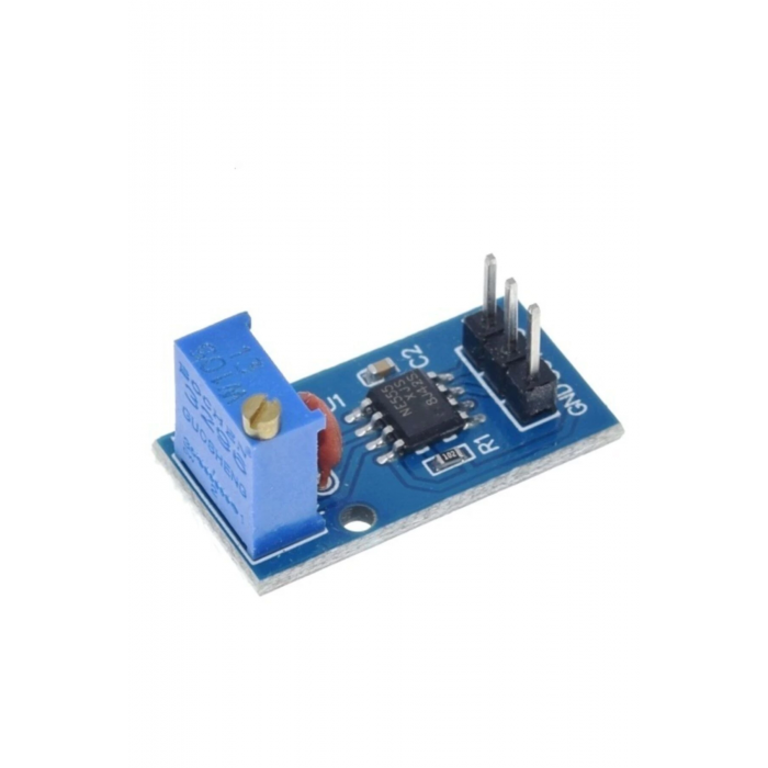 Arduino 5v-12v 29x12mm Ne555 Ayarlanabilir Frekans Darbe Jeneratör Modülü
