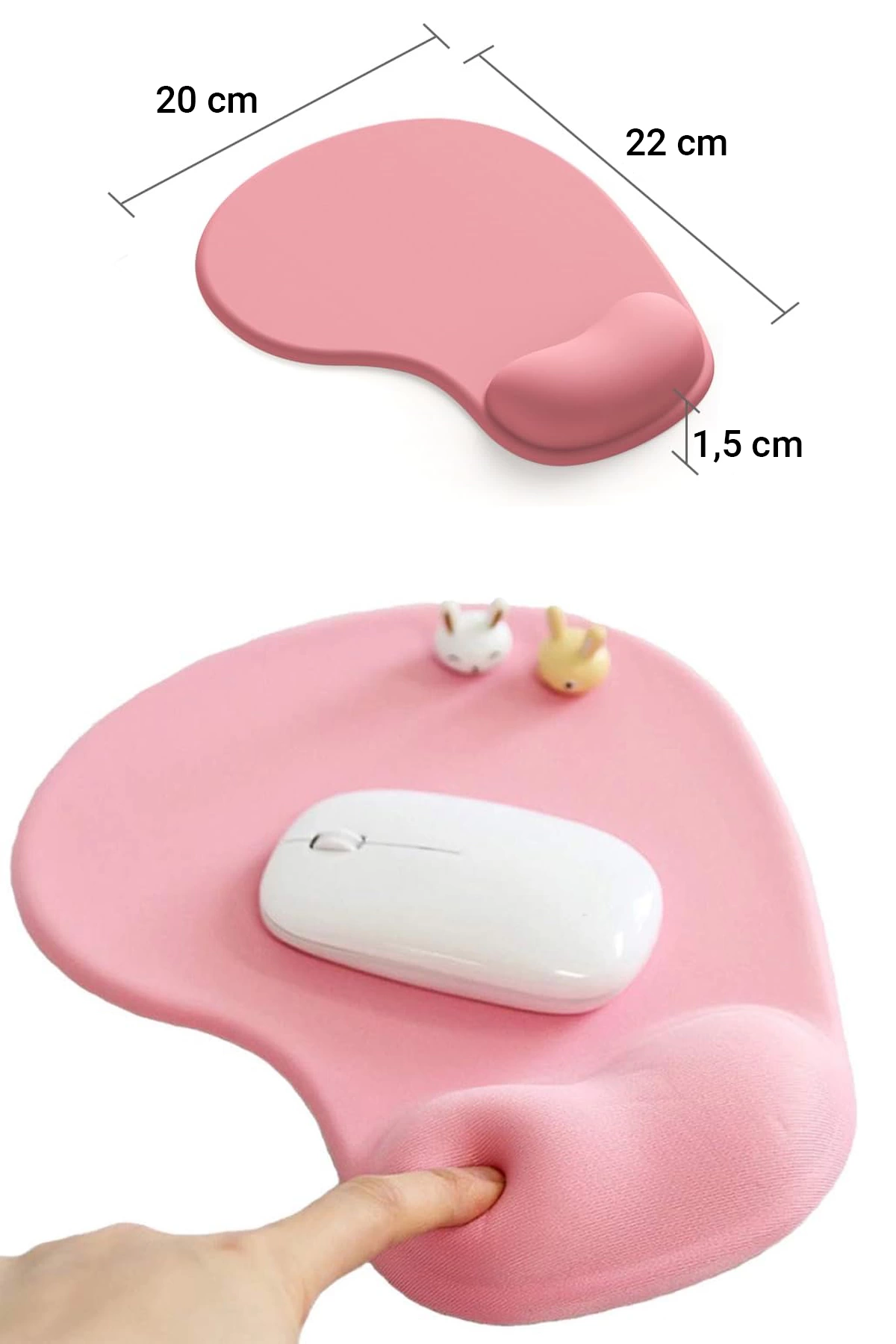 SonicTouch Bilek Destekli Pembe Damla Tipi Pürüzsüz Yüzey Dikişsiz ...