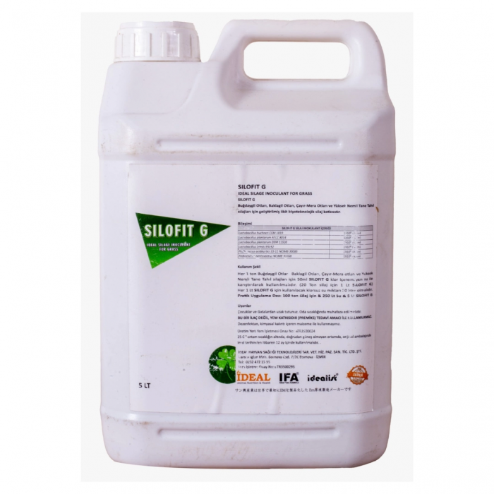 SILOFIT G Likit Biyoteknolojik Silaj Katkısı – Düşük Kuru Madde Kaybı & Kolay Uygulama