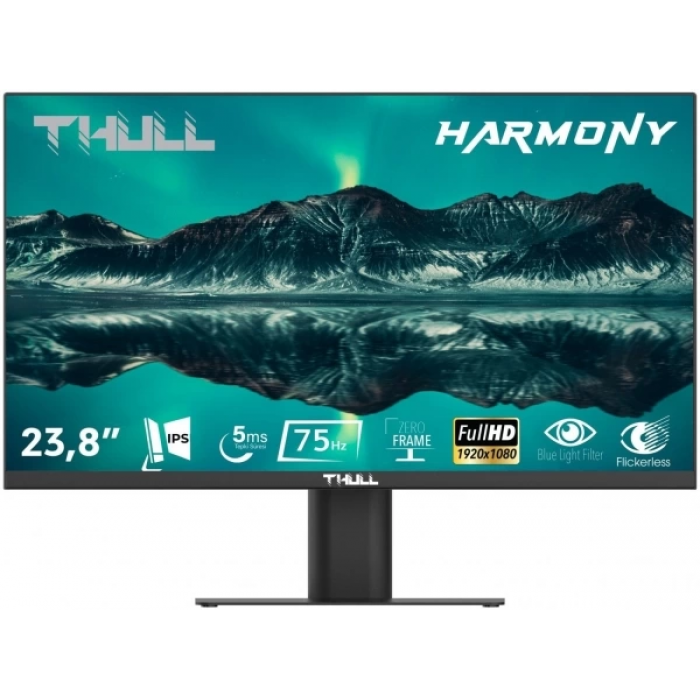 THULL 23.8" HARMONY TH-HMY238F 1920x1080 5MS 75Hz IPS HDMI/VGA +VESA