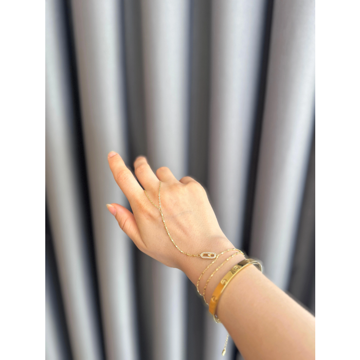 Yazkış- Messika Gold Şahmeran Bileklik