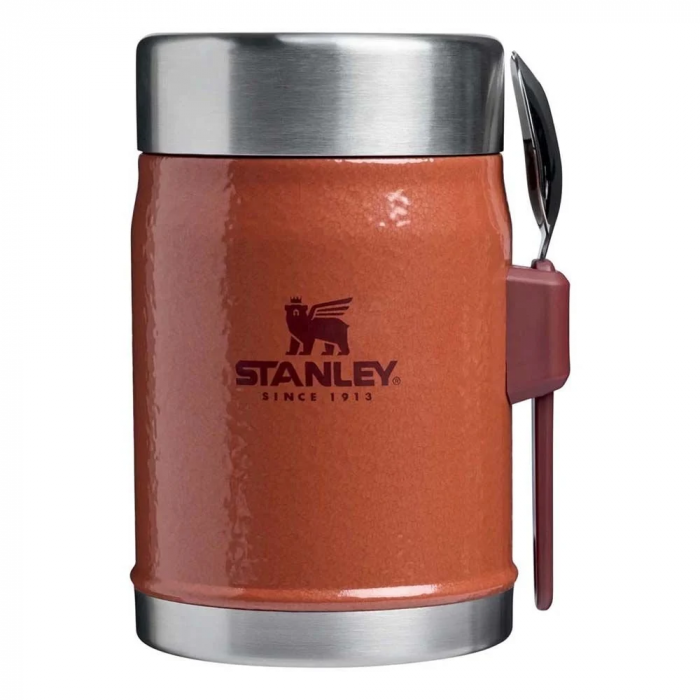 Stanley Legendary Yemek Termosu+Kaşık 0.4Lt Toprak Rengi - STANLEY Termoslarında Efsane Lezzet!