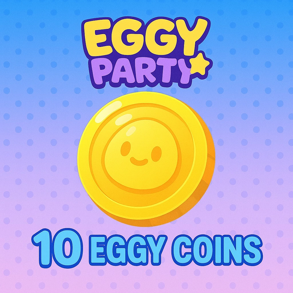Buy Eggy Party 10 Eggy Coins - Instantly Load to User ID & Quick Delivery!