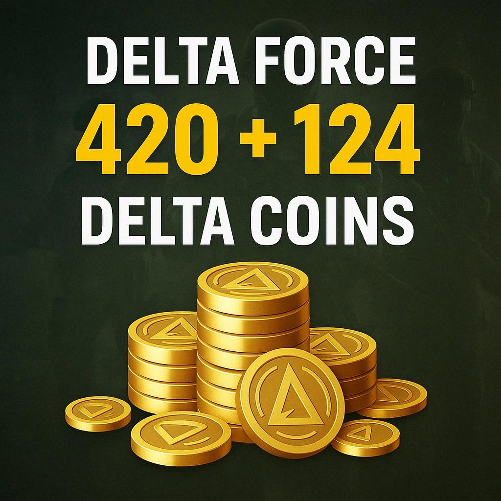 Delta Force – 420 + 124 Delta Coin Satın Al – En Avantajlı Bonus Paket