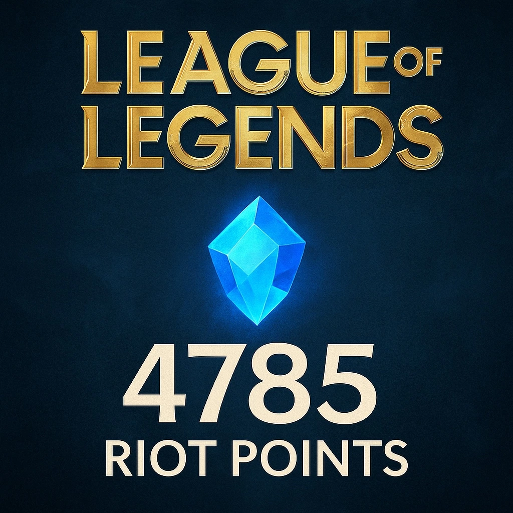 4785 RP Satın Al – League of Legends Riot Points | Anında Teslim