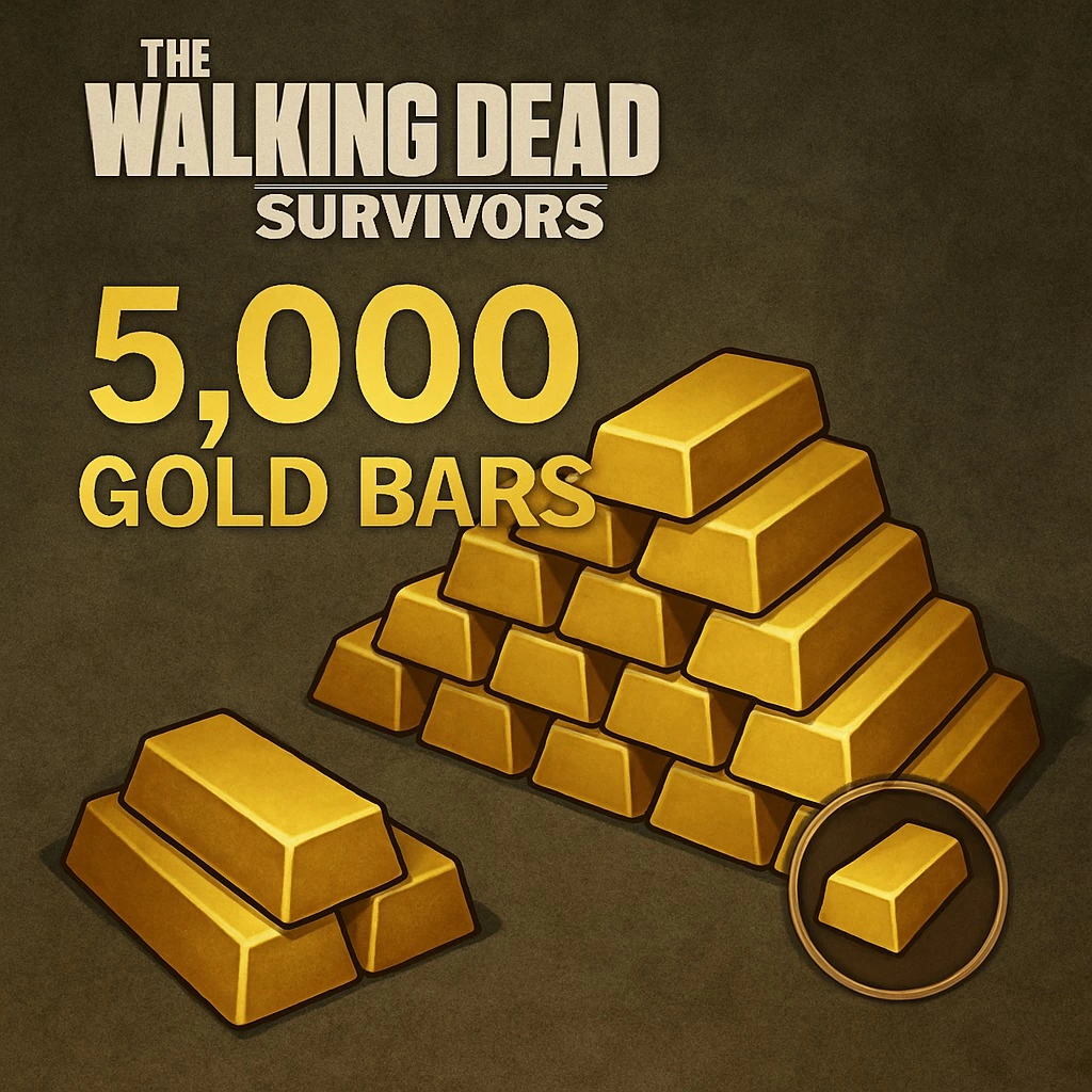 The Walking Dead: Survivors 5000 Gold Bar Satın Al – Üst Düzey Güç ve Hız!